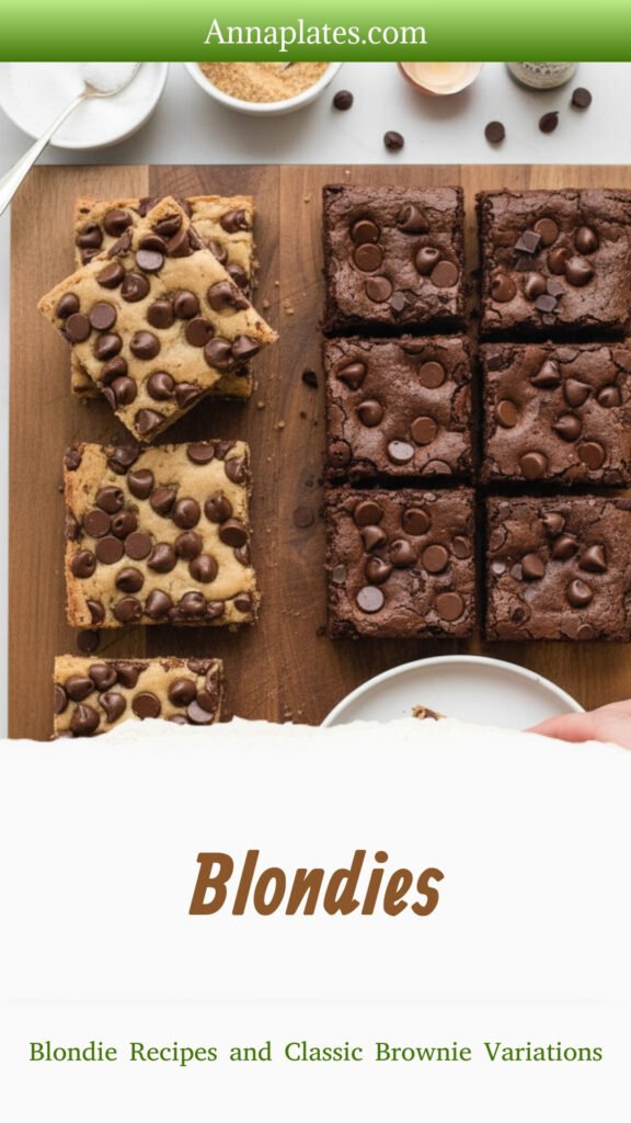 Blondie Recipes and Classic Brownie Variations – Anna Plates