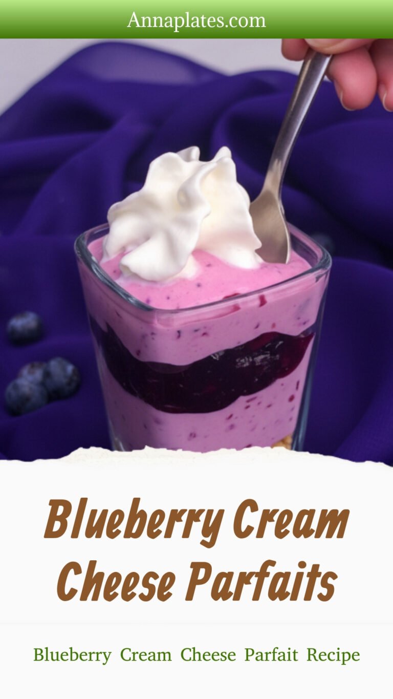 Blueberry Cream Cheese Parfaits: Blueberry Cream Cheese Parfait Recipe ...