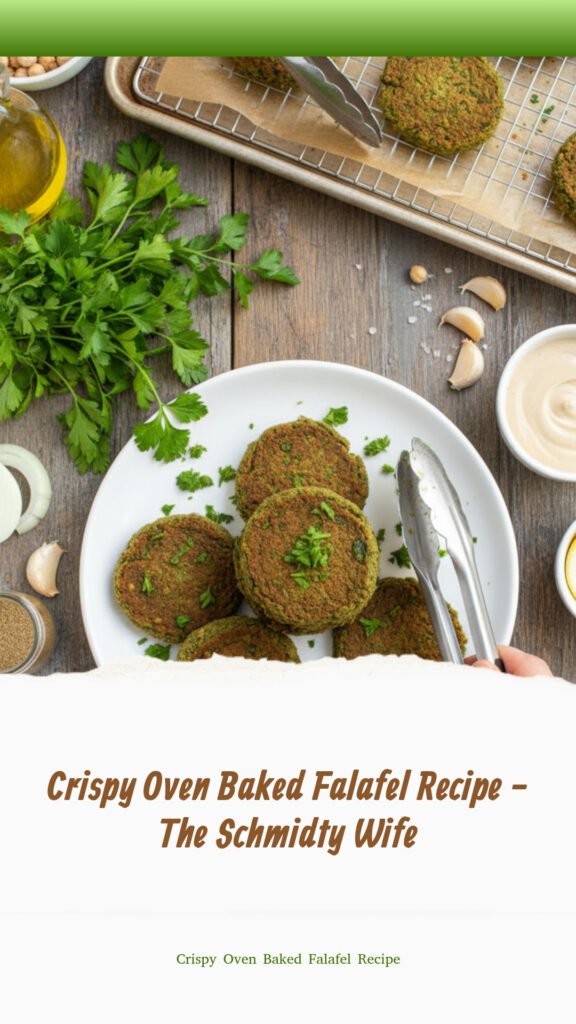 Crispy Oven Baked Falafel Recipe – The Schmidty Wife: Crispy Oven Baked ...