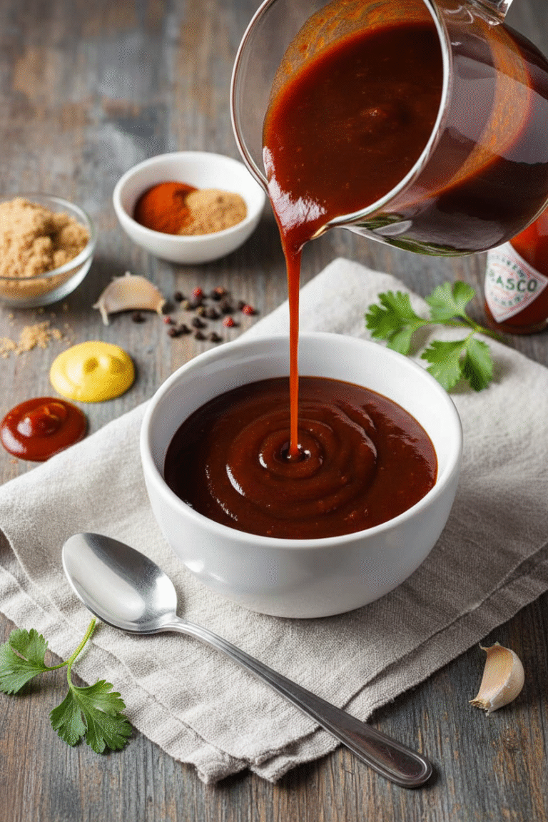 Easy Homemade Barbecue Sauce Recipe – Anna Plates