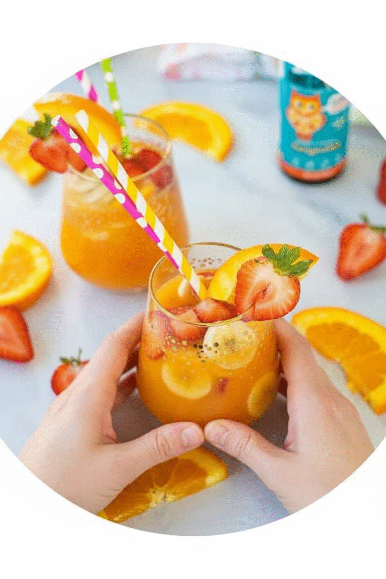 Easy Orange Juice Mocktail for Kids – The Schmidty Wife: Easy Orange ...