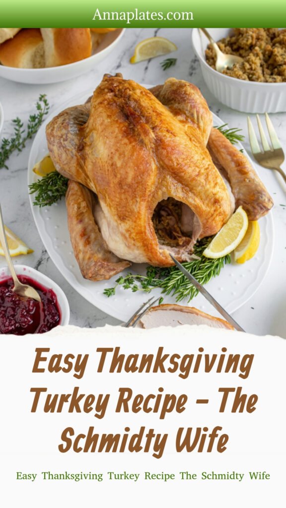 Easy Thanksgiving Turkey Recipe – The Schmidty Wife: Easy Thanksgiving ...
