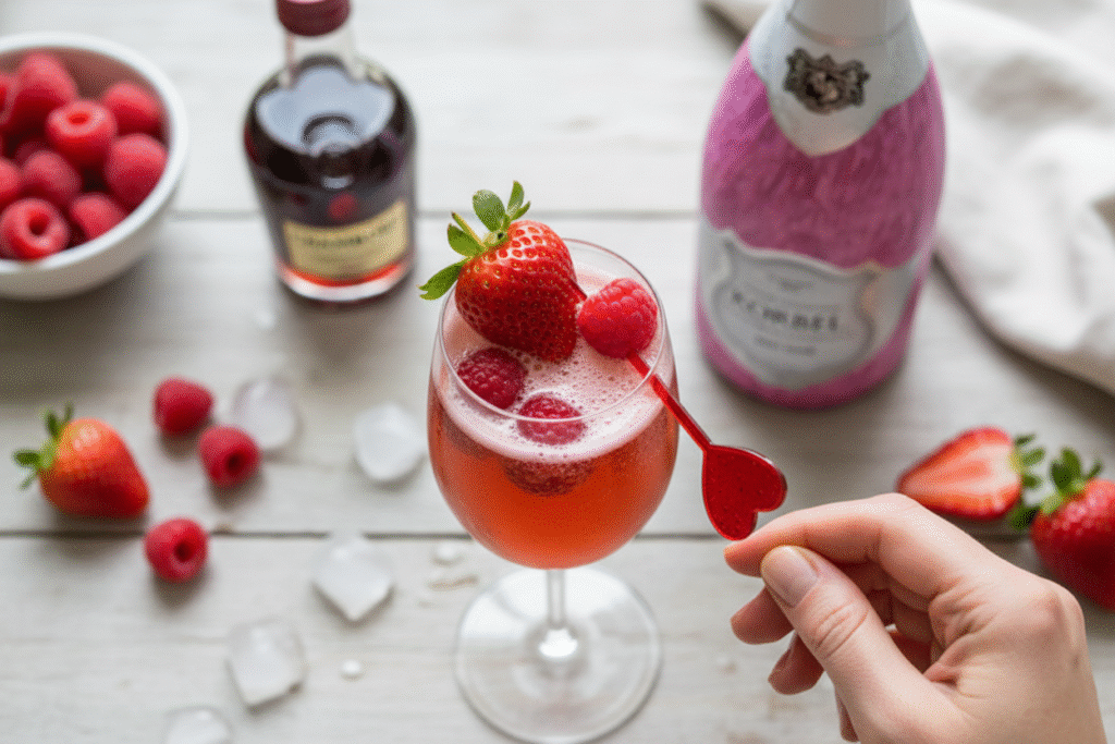 Korbel Ruby Rose Cocktail Recipe – Anna Plates