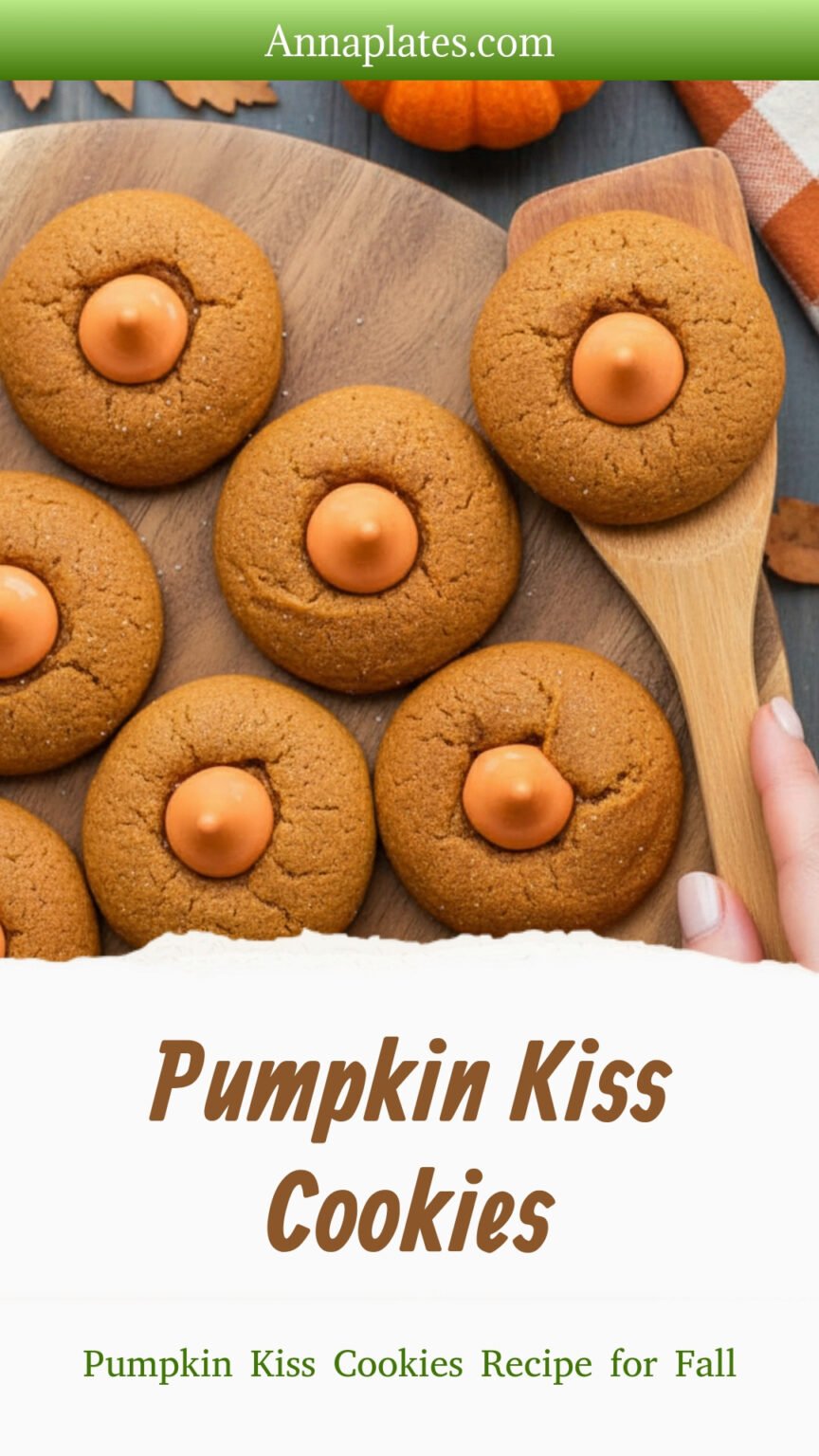 Pumpkin Kiss Cookies Recipe for Fall – Anna Plates