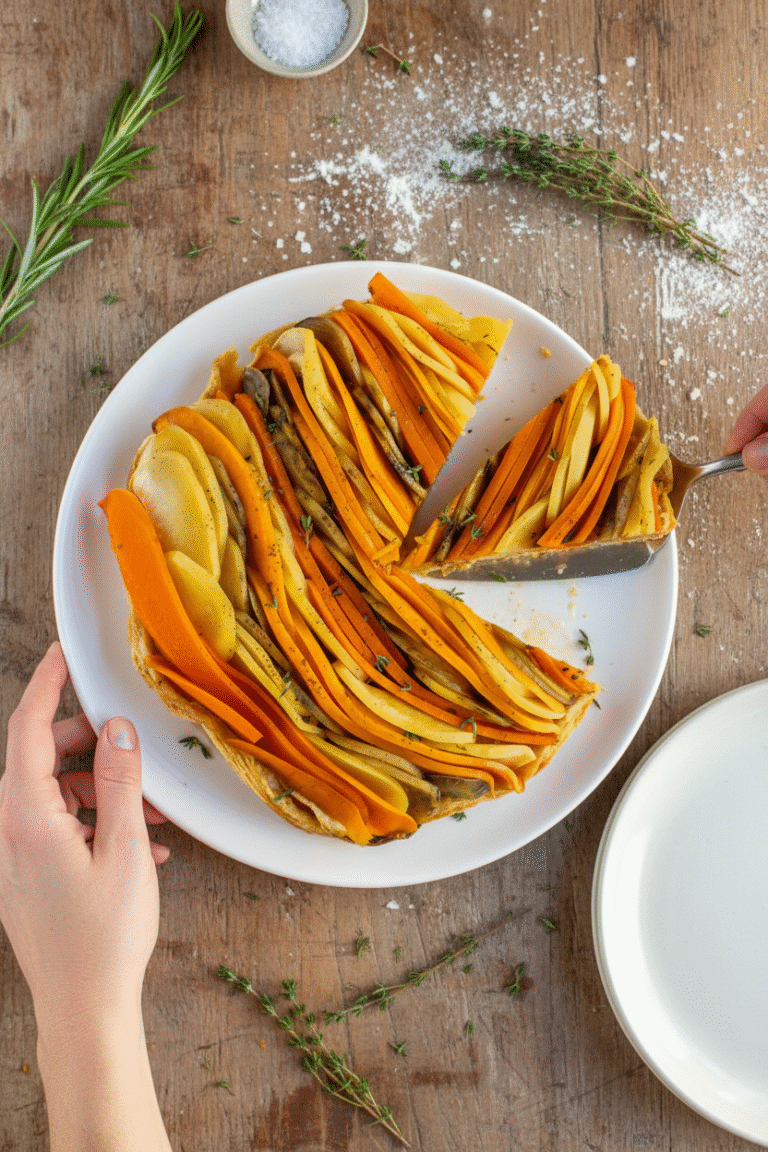 Savory Root Vegetable Tarte Tatin Recipe – Anna Plates